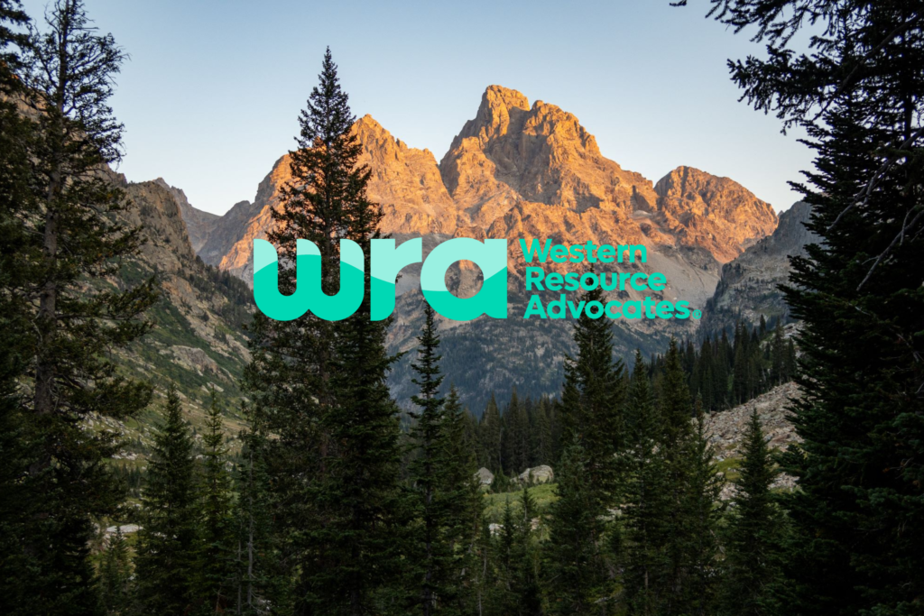 A New Look for the West: WRA's New Brand - Western Resource Advocates